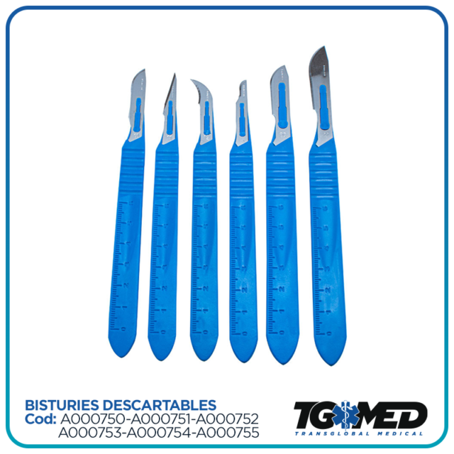 Bisturíes Descartables - Transglobal Medical